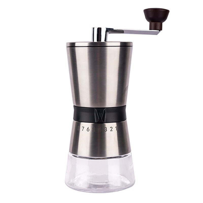 Hand crank burr grinder store