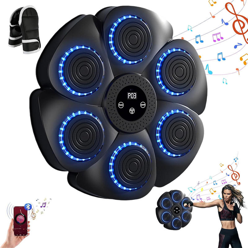 Buy Catzon Music Punching Machine 9 Modes with Boxing Gloves for Kids ...