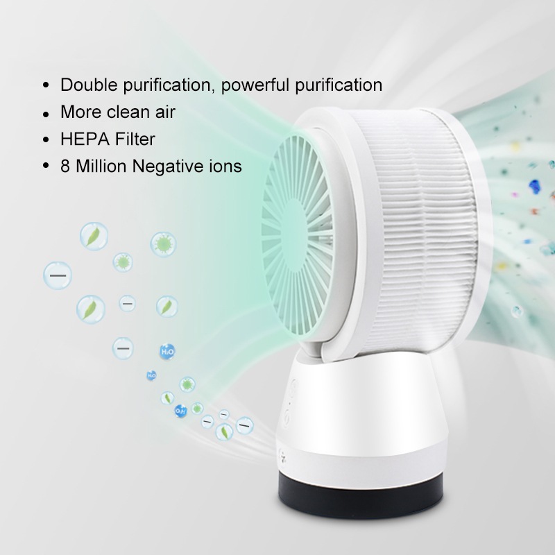 Buy Catzon Desk Purifying Fan Air Cooler Humidifying Mini USB Portable ...