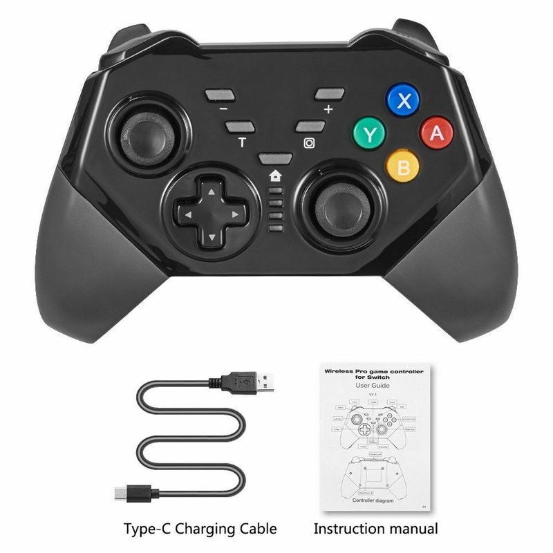 Buy For Nintendo Switch Pro Wireless Controller Gamepad Joypad Joystick ...