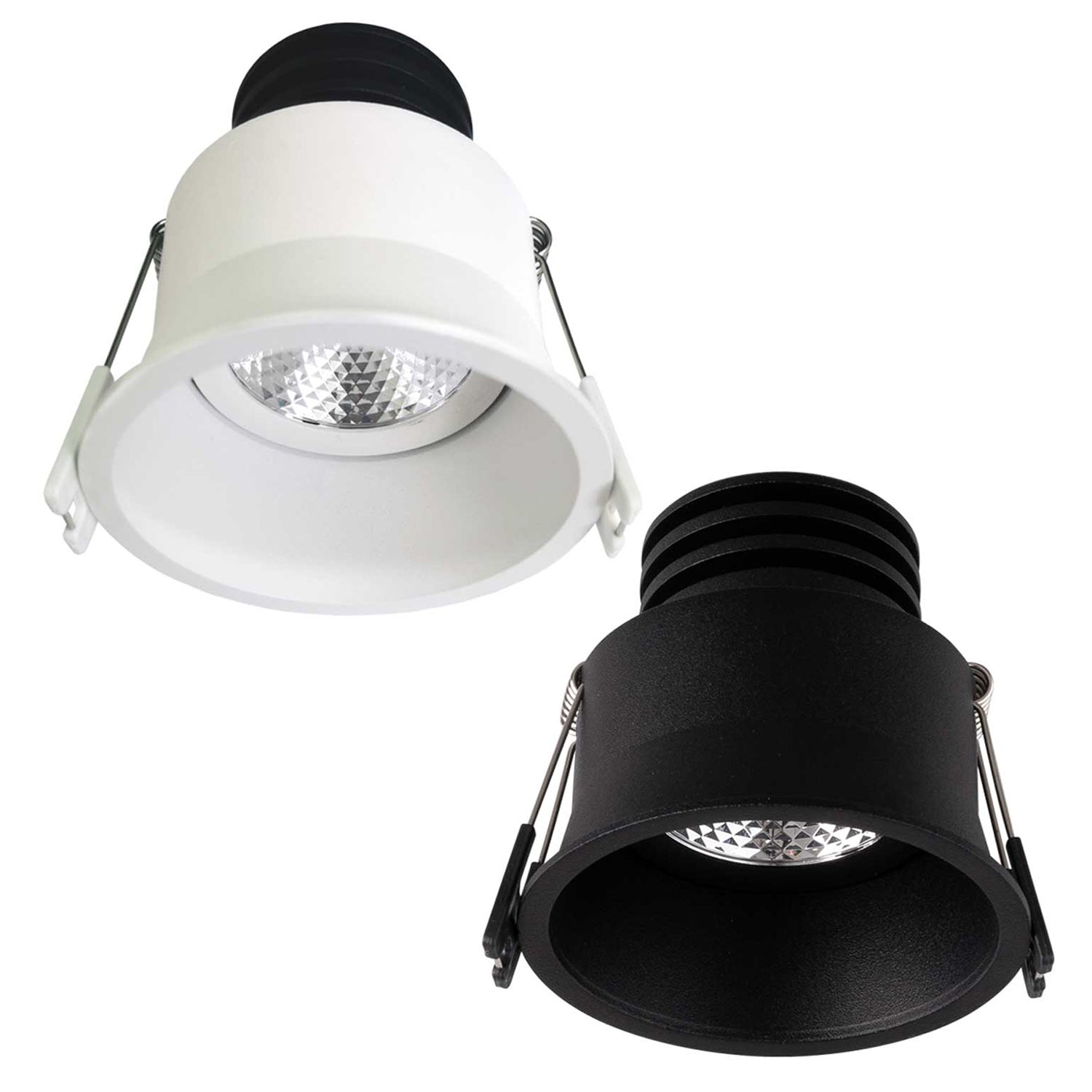 Buy 76mm LED Downlight 10w White CCT in White/Black S9009TC2 SAL ...