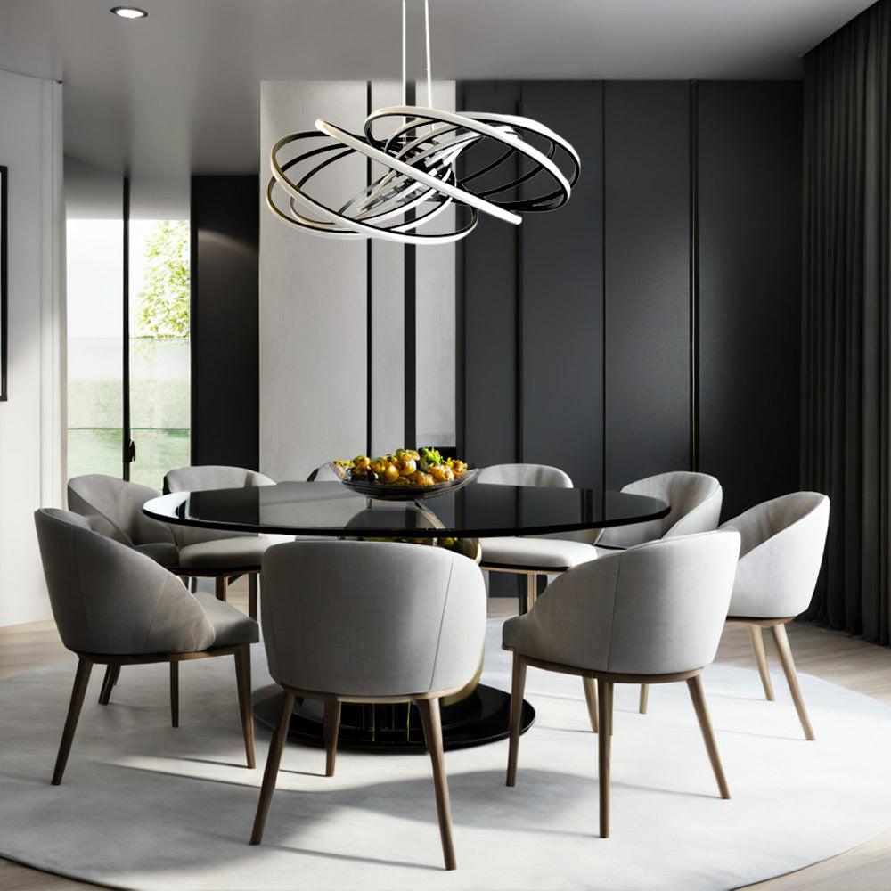 Buy Mars LED Pendant Light Large 108w 3000k/6000k in Black or Chrome ...