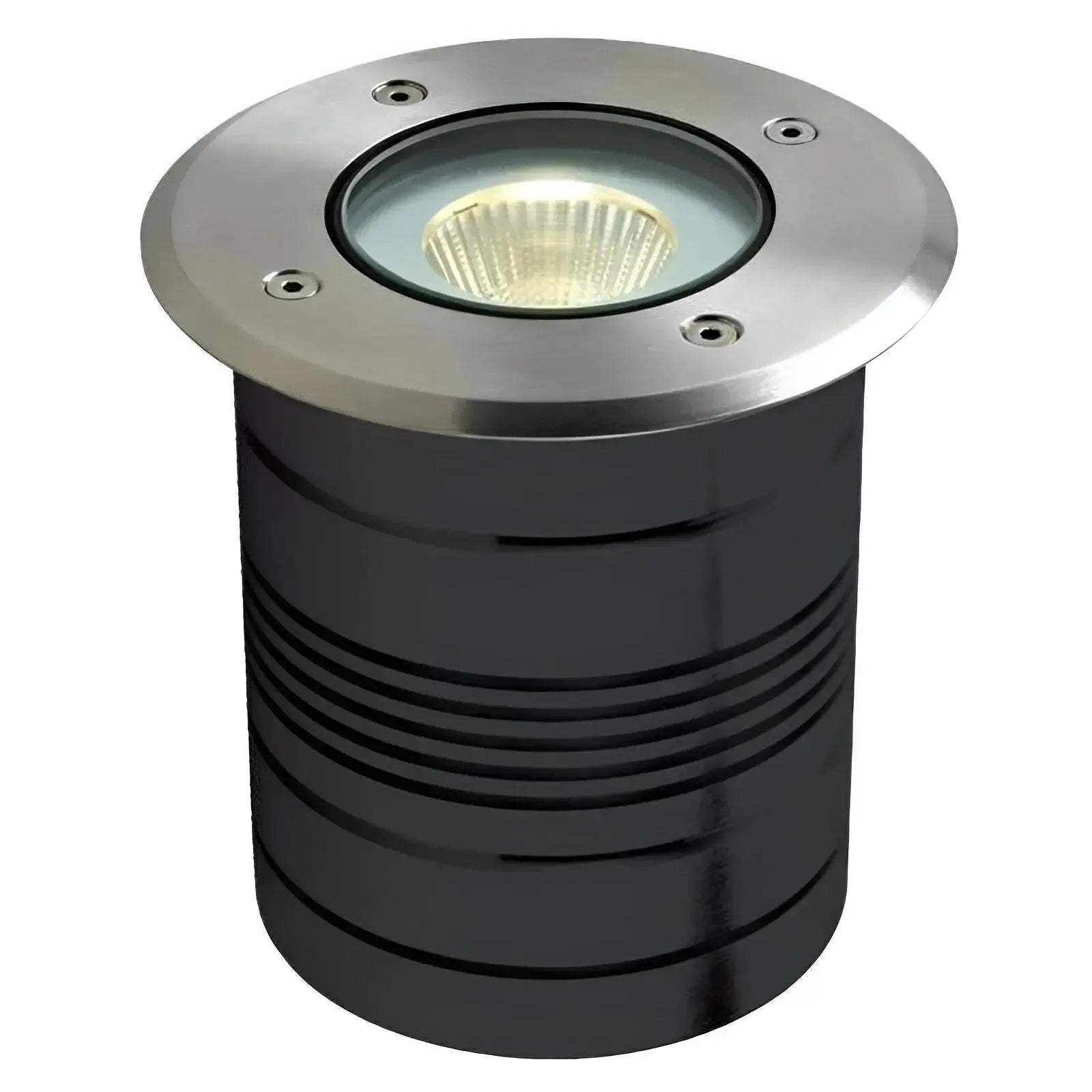 Buy Modula Round LED Inground Lights 3000l/5000k in Aluminium - MyDeal ...