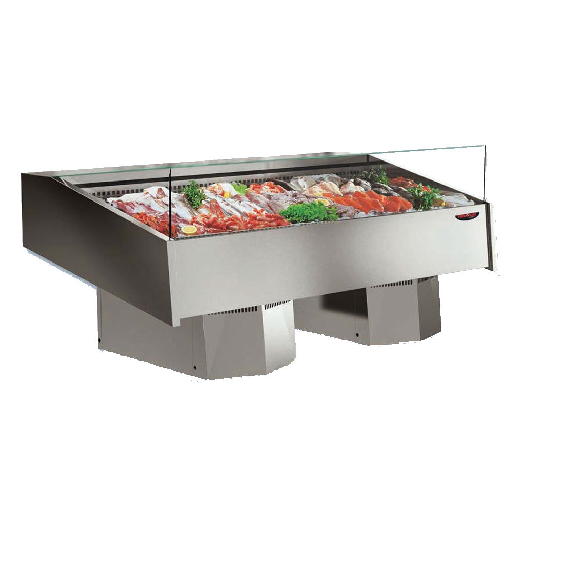Buy Multiplexable Serve-over Refrigerated Fish Open Display - FSG2000 ...