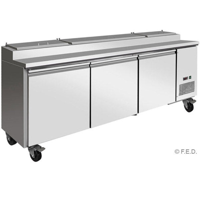 Buy TPB2400 Pizza Prep Bench - Temperate Thermaster - MyDeal