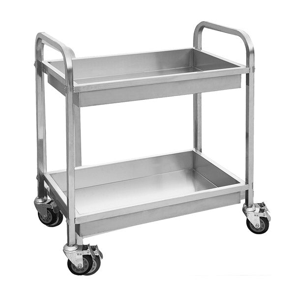 Buy YC-102D - Stainless Steel trolley with 2 shelves - MODULAR SYSTEMS ...