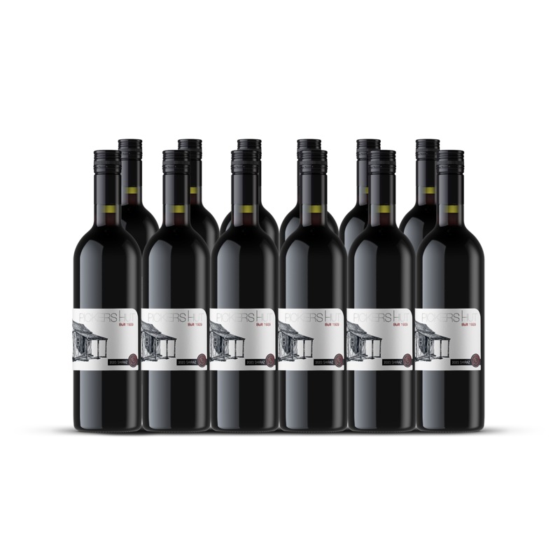 Buy 12 Bottles of 2023 Pickers Hut Shiraz 750ML - MyDeal