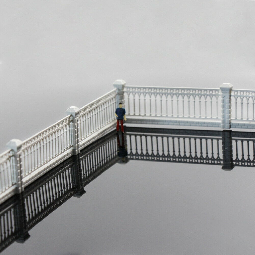 Buy LG10001 2 Meter Model Railway 1:87 HO OO Scale Building Fence Wall ...