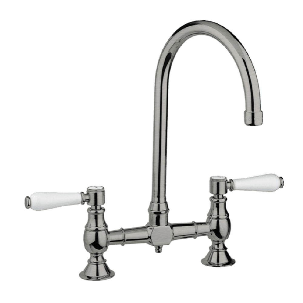 Buy Abey Provincial Kitchen Tap Exposed Breach Brushed Nickel 400160BN ...