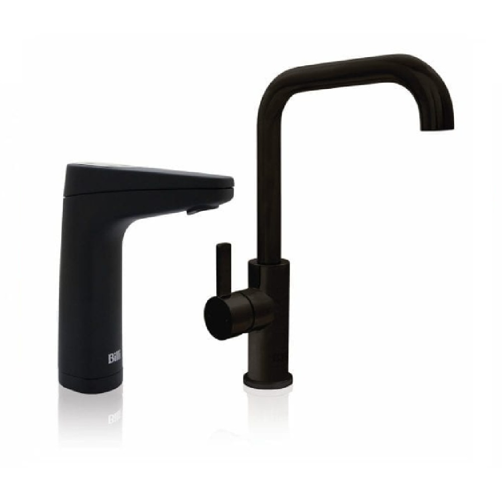 Buy Billi Quadra Plus 15 XT Filter Tap & Square Mixer Matte Black ...