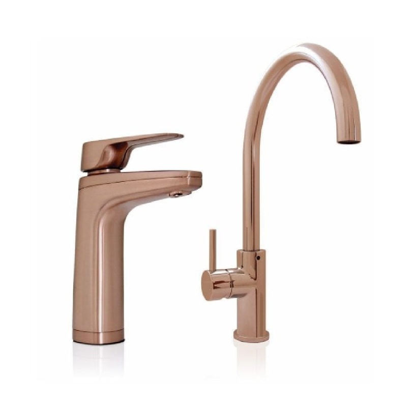 Buy Billi Quadra Plus 5 XL Filter Tap & Gooseneck Mixer Rose Gold ...