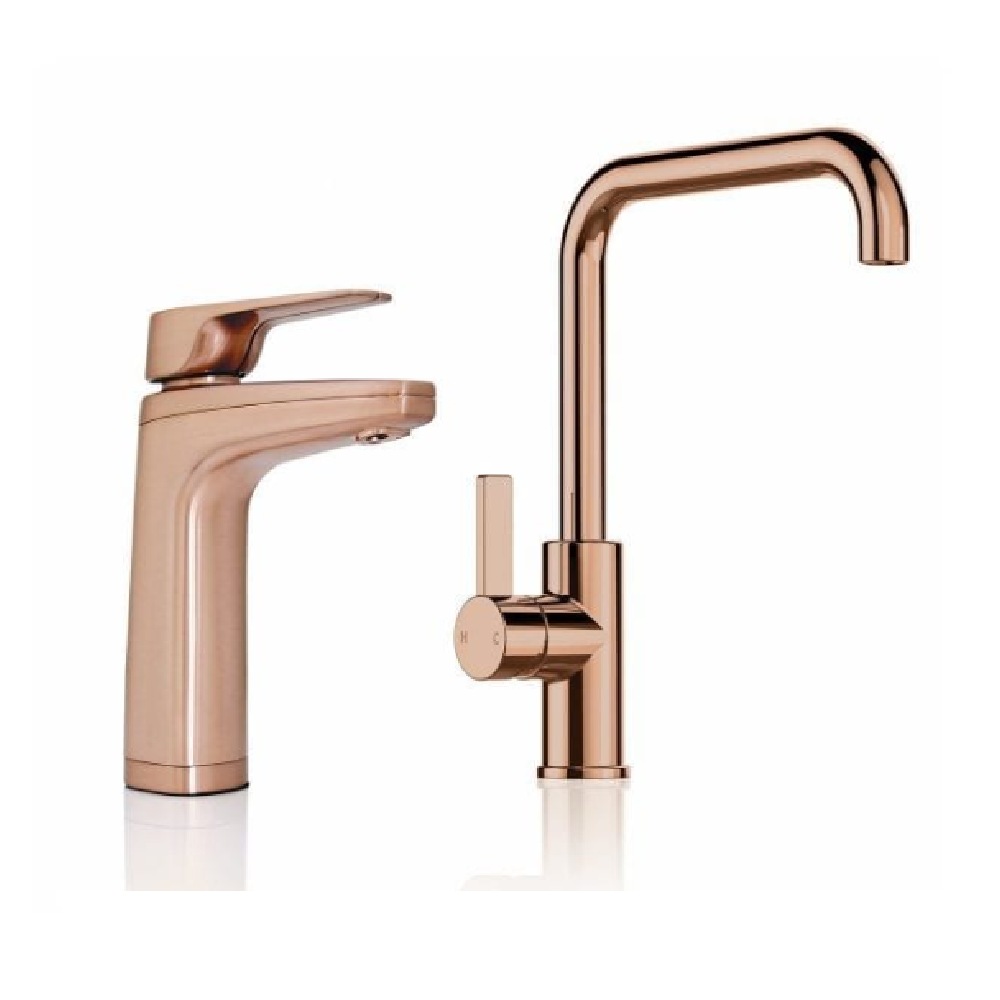 Buy Billi Quadra Sparkling Plus 15 XL Filter Tap & Square Mixer Rose ...