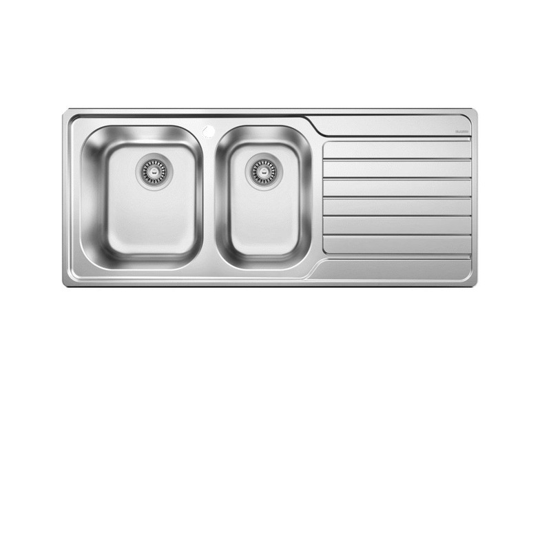 Buy Blanco Dina 8S Sink Double Left Hand Bowl with Drainer DINAS8S175LD ...