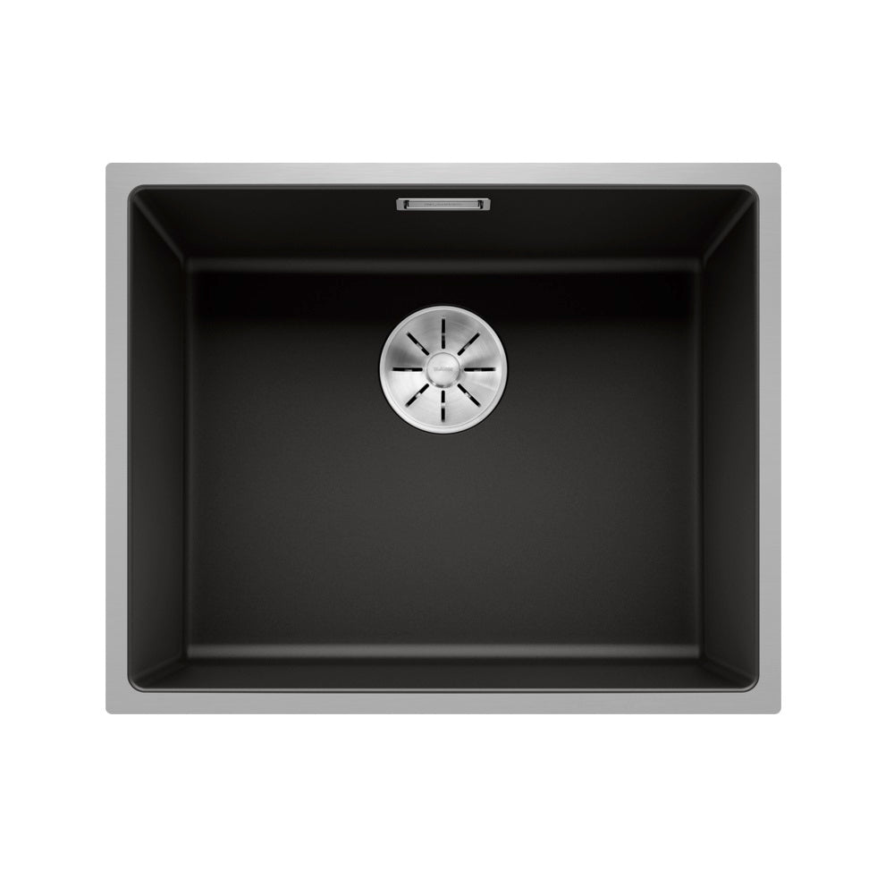 Buy BLANCO Subline Sink 500- IF Steel Frame Inset 543mm (Matte Black ...