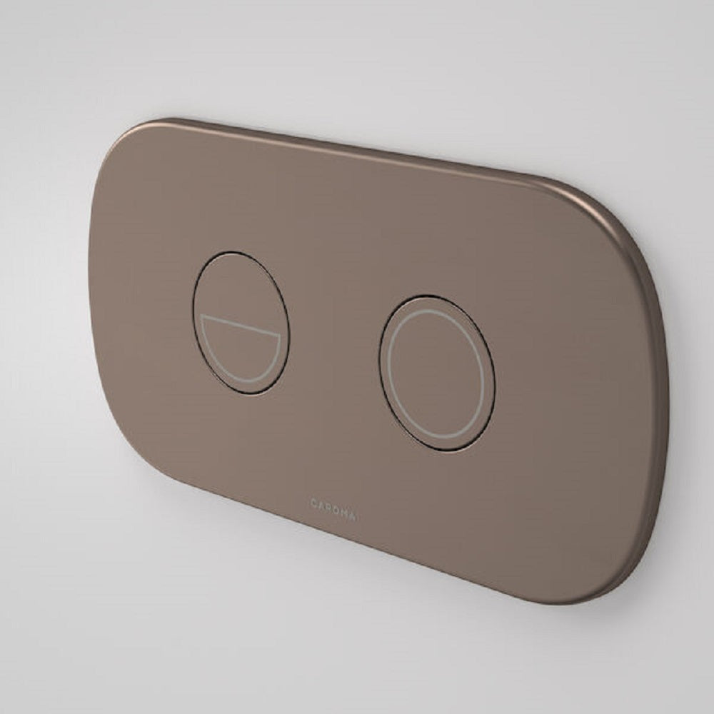 Buy Caroma Contura II Invisi Series II Round DC Dual Flush Button Panel ...
