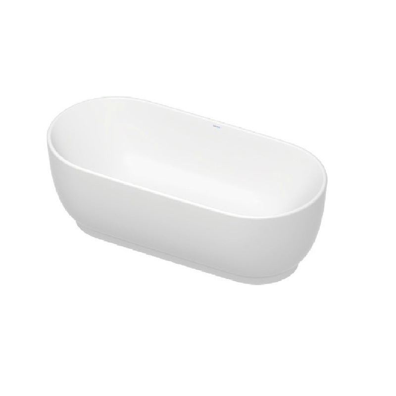 Buy Duravit Luv Freestanding Bath with Special Waste 1800x800mm ...