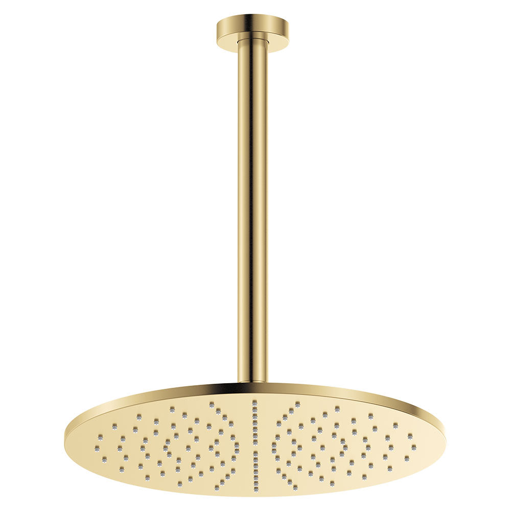 Buy Fienza Empire Slim Shower Ceiling Dropper Set Urban Brass 411109UB ...