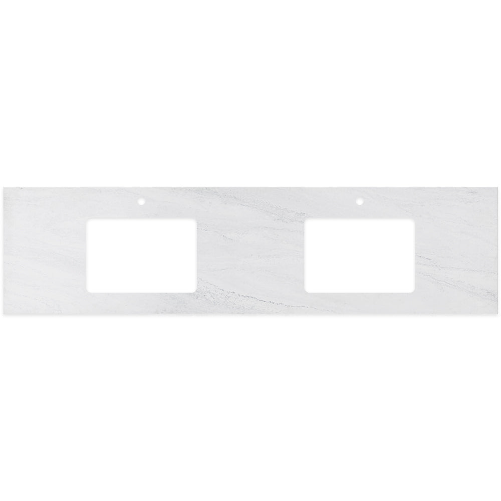 Buy Fienza Solid Surface Benchtop 1800mm w/ Double Undermount Basin ...