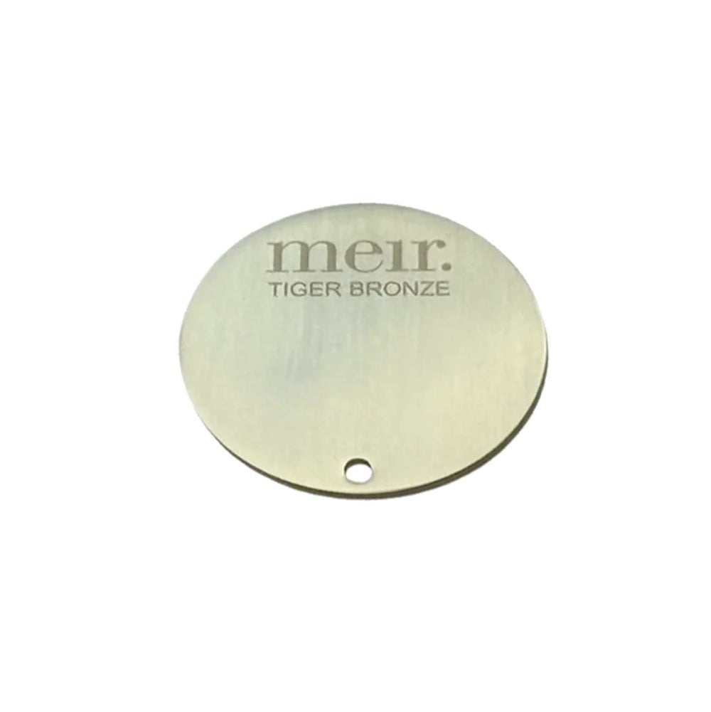 Buy Meir Round Colour Sample Disc (No Box) Tiger Bronze NBMD01.02PVDBB ...
