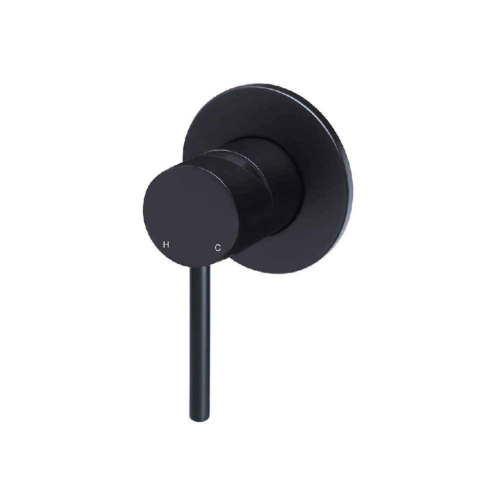Buy Meir Round Wall Mixer (Finish Kit) Matte Black MW03-FIN - MyDeal Australia
