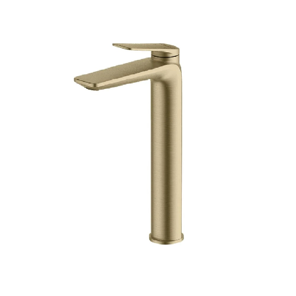 Buy Oliveri Basin Tower Mixer Classic Gold PA070523CG - MyDeal Australia