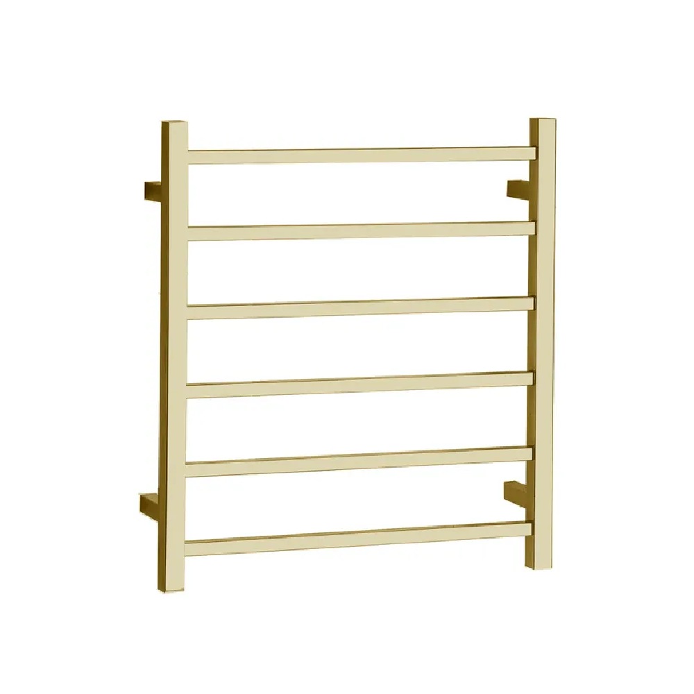 Buy Otti Square Electric Heated Towel Rack 6 Bars Universal Inlet ...