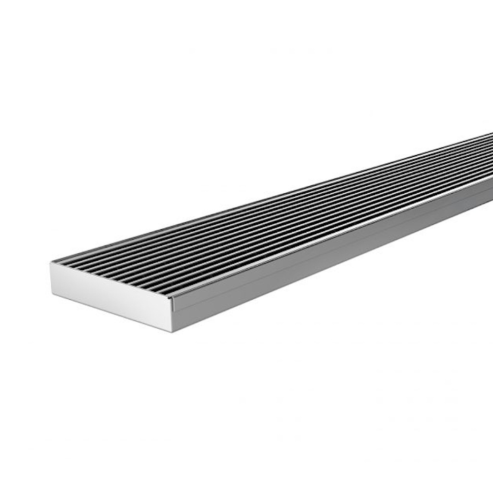 Buy Phoenix Flat Channel Drain HG 100 x 750mm Outlet 90mm Stainless ...
