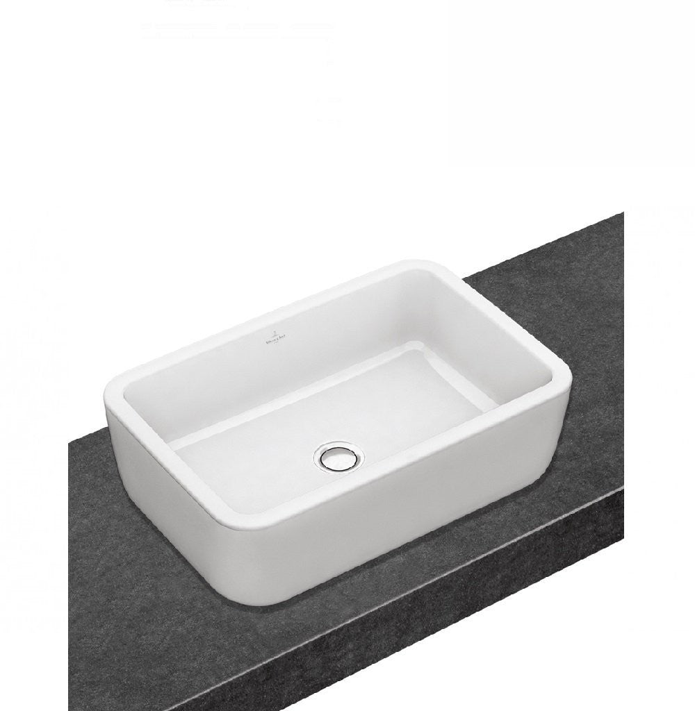 Buy Villeroy & Boch Architectura Rectangular Vessel 600mm Basin White ...