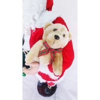 Buy 150cm Musical Animated Dancing Santa Claus Sings & Dances 5 ...