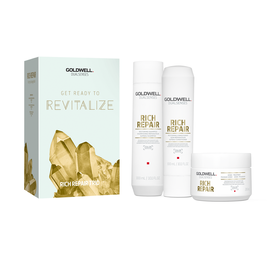 Buy Goldwell Rich Repair Restoring Trio - MyDeal Australia Buy Goldwell Rich Repair Restoring Trio - MyDeal Australia