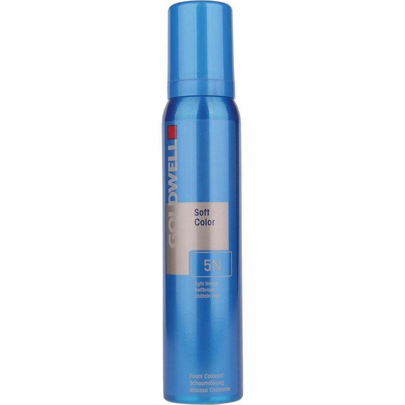 Buy Goldwell Soft Color 5n Light Brown semi-permanent soft mousse ...