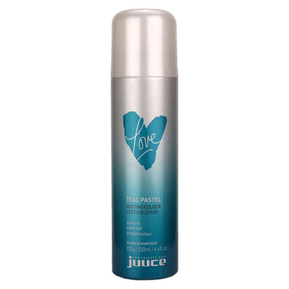 Buy Juuce Love Teal Pastel Dusting Colour Texture Spray in Wash Out ...