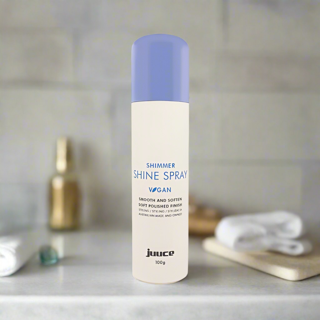 Buy Juuce Shimmer Shine Spray to Smooth and Soften Polished Finish - MyDeal Australia