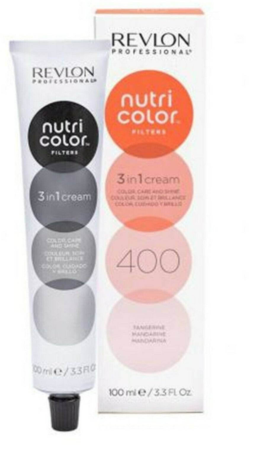 Buy Revlon Professional Nutri Color Creme 3 in 1 Cream 400 Tangerine ...