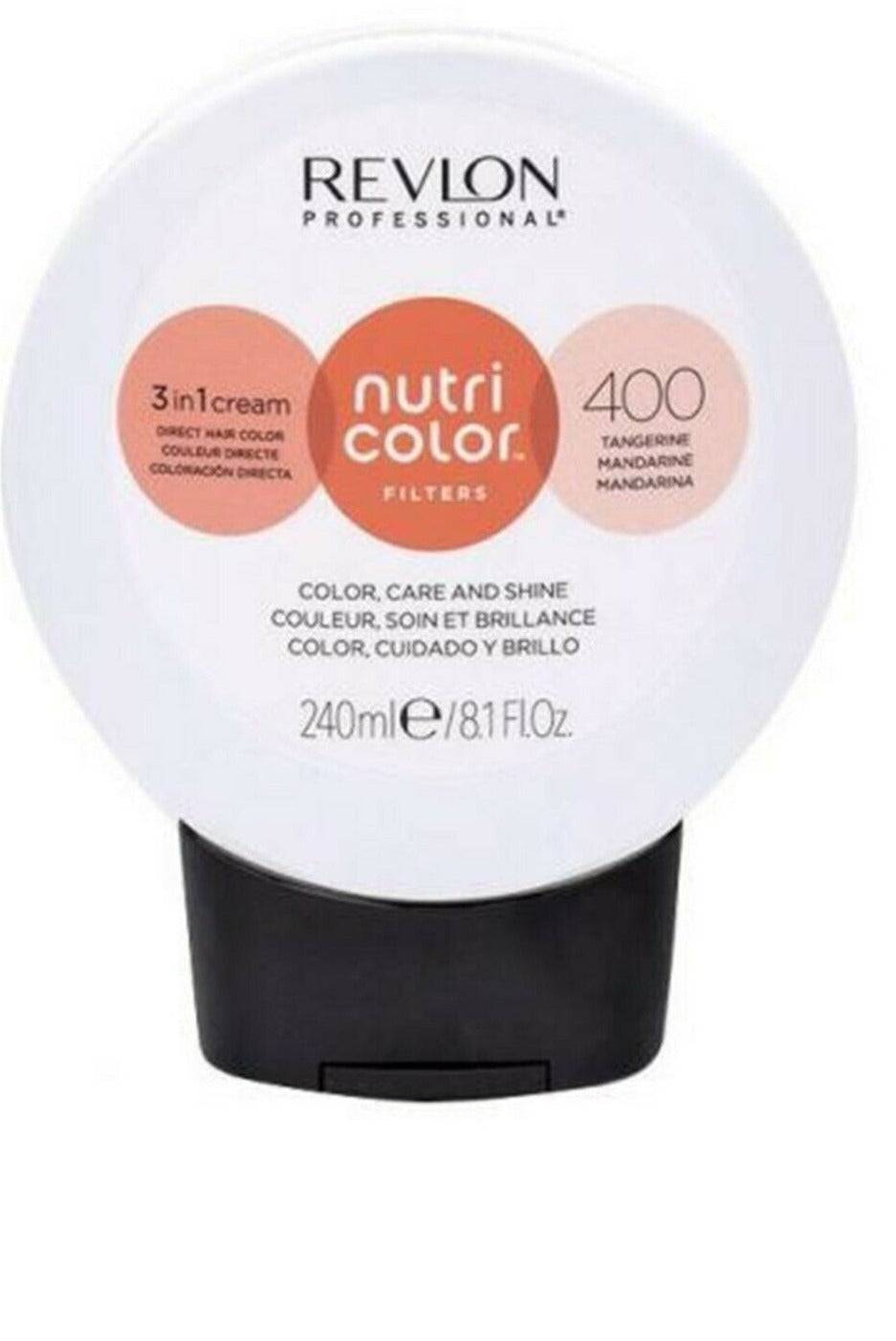 Buy Revlon Professional Nutri Color Creme 3 in 1 Cream 400 Tangerine ...