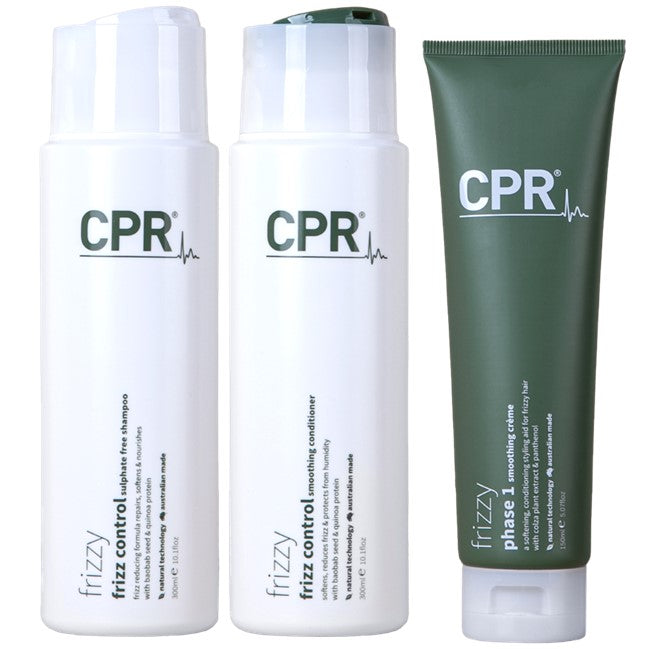 Buy Vitafive CPR Frizzy Shampoo Conditioner Phase 1 Trio - MyDeal Australia