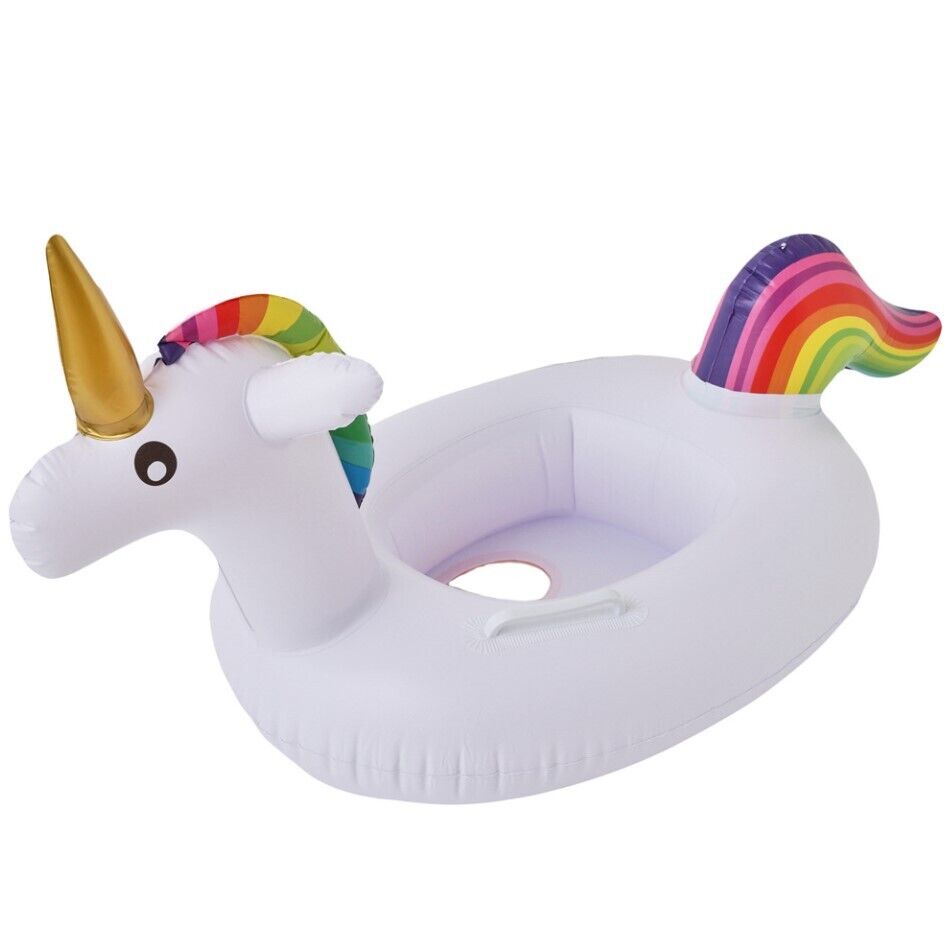 Buy 200 X 100 Inflatable Flamingo Unicorn Swan Pool Float Raft Swimming ...