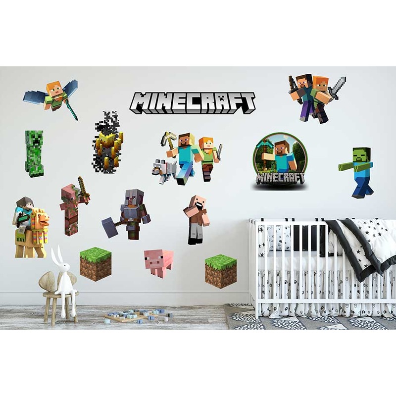 Buy Minecraft Wall Decal - MyDeal