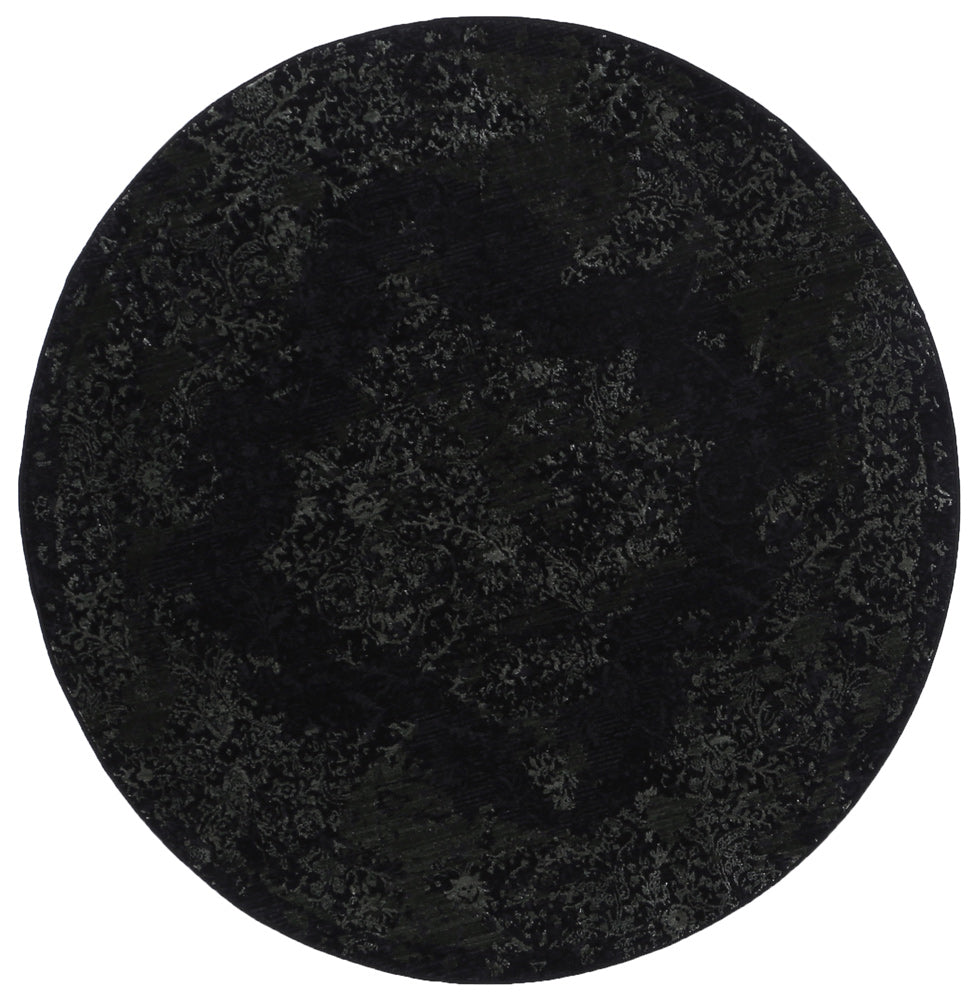 Buy Brooklyn Distressed Medallion Emerald Green Round Rug - MyDeal ...