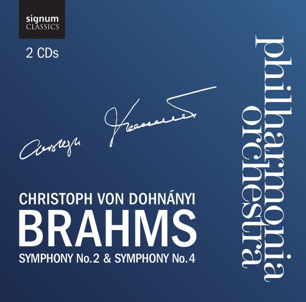 Buy Brahms* / Christoph von Dohnányi / Philharmonia Orchestra – Symphony No.2 & Symphony No.4 CD ...