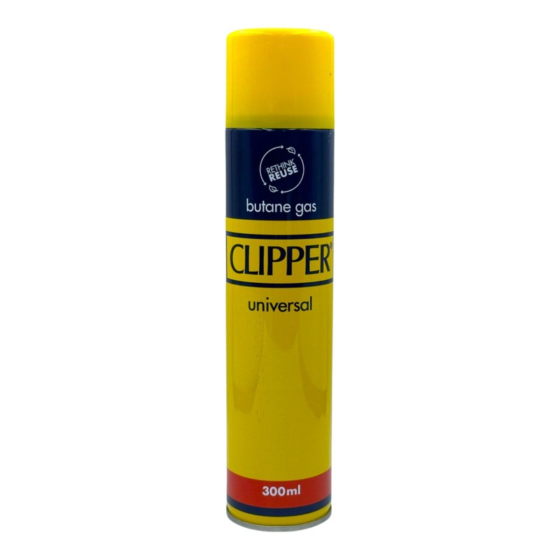 Buy Clipper Universal Premium Lighter FLUID Genuine Butane Gas Refill 300ml - MyDeal