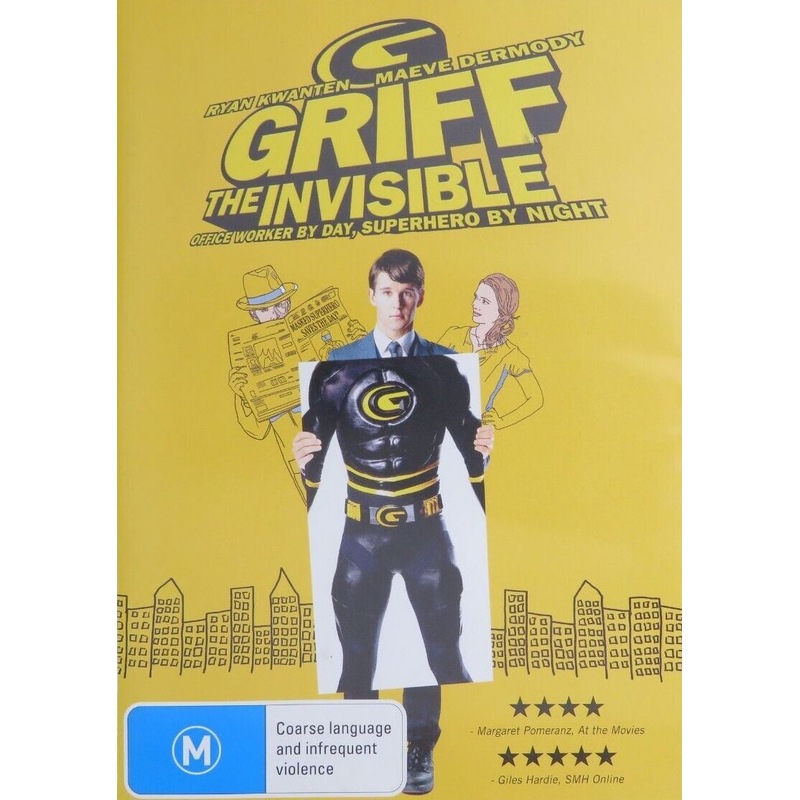 Buy Griff the Invisible DVD - MyDeal