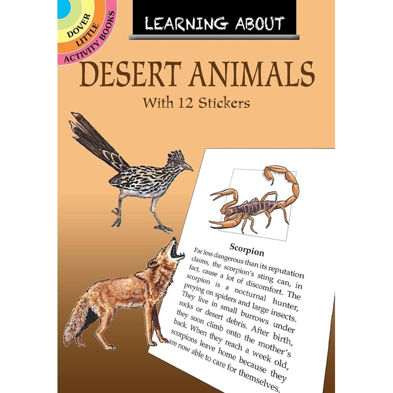 Buy Learning About Desert Animals: With 12 Stickers - SY BARLOWE - MyDeal