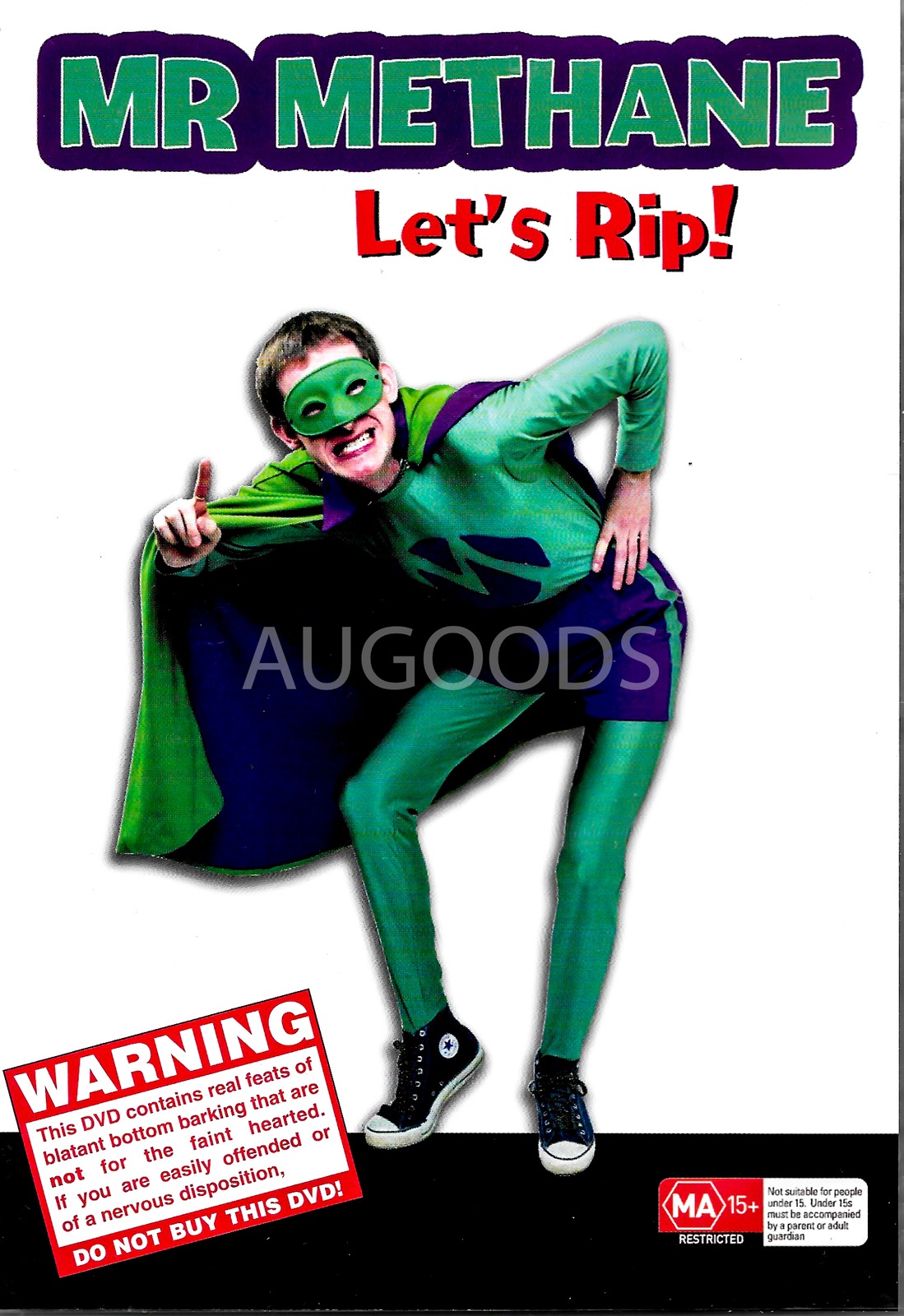 Buy MR METHANE: LET IT RIP -DVD Comedy Series Rare Aus Stock New ...