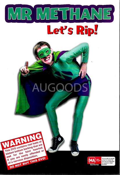 Buy MR METHANE: LET IT RIP -DVD Comedy Series Rare Aus Stock New ...