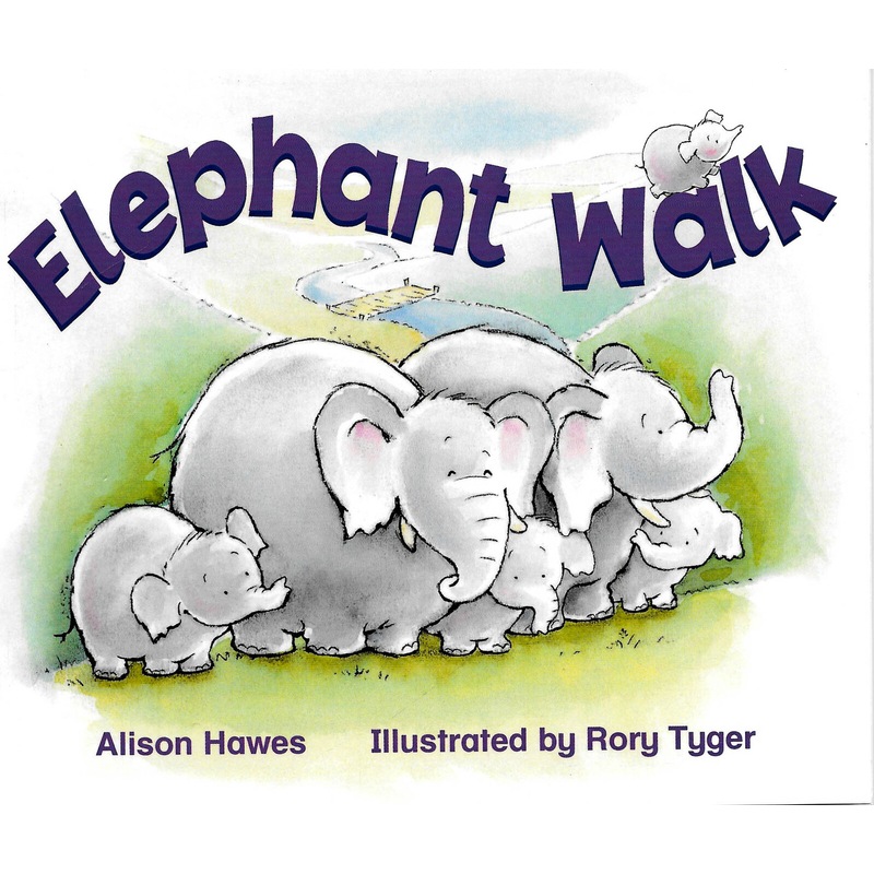Buy Rigby Literacy Emergent Level 4: Elephant Walk -Alison Hawes ...