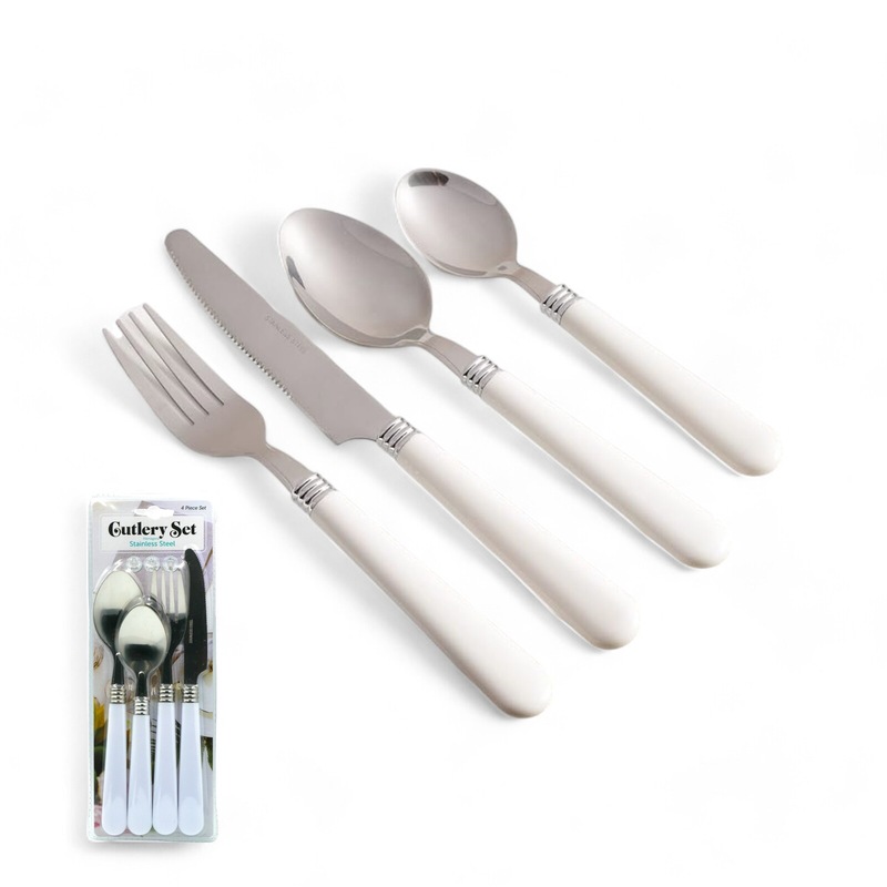 Buy Stainless Steel Cutlery Set Knifes Fork Spoon Set Family Tea Coffee ...