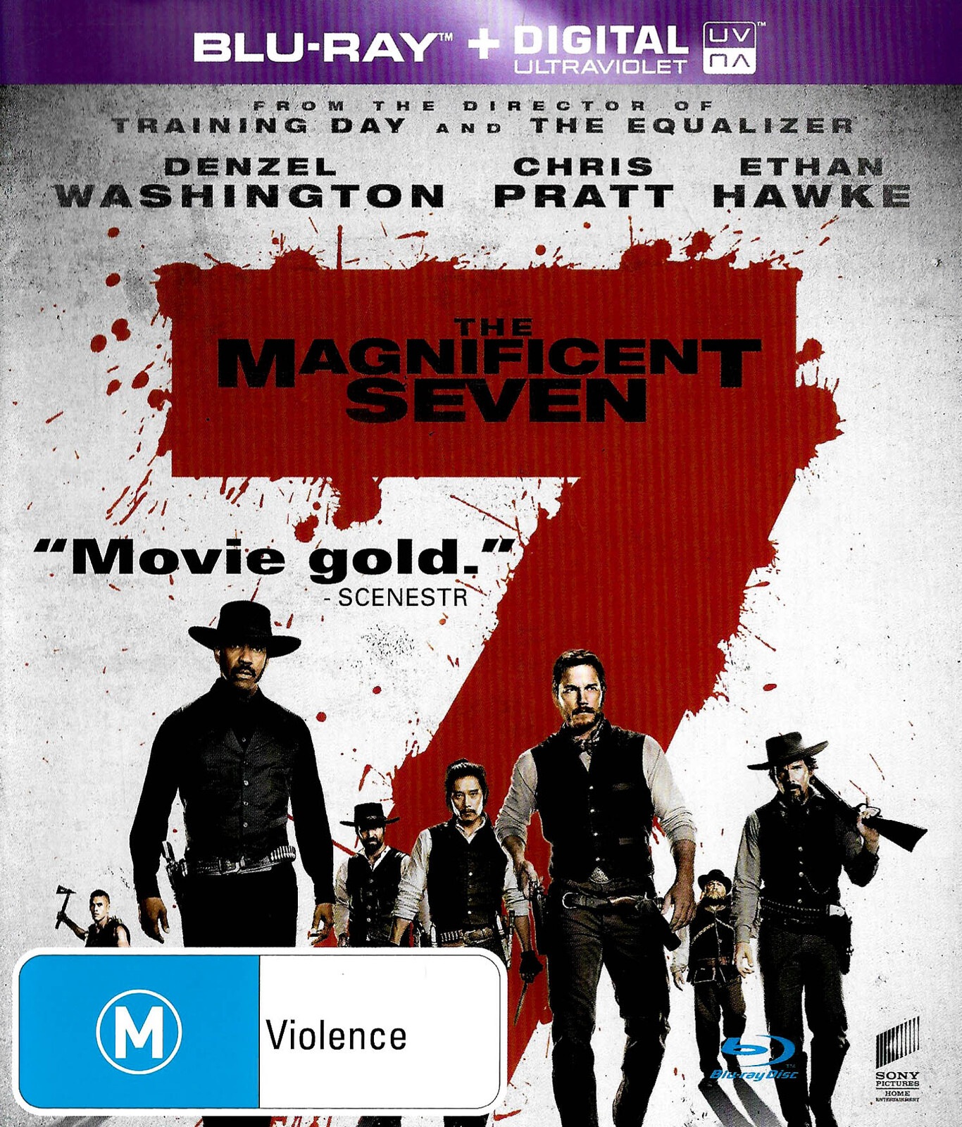 Buy The Magnificent Seven (2016) Blu-ray/UV - Rare Blu-Ray Aus Stock ...