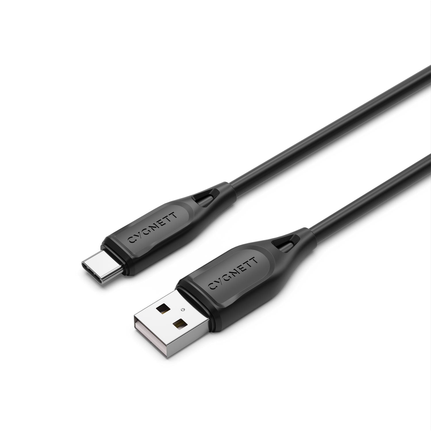 Buy Cygnett Essentials Gen2 USB-A to USB-C Cable 2M - Black - MyDeal ...