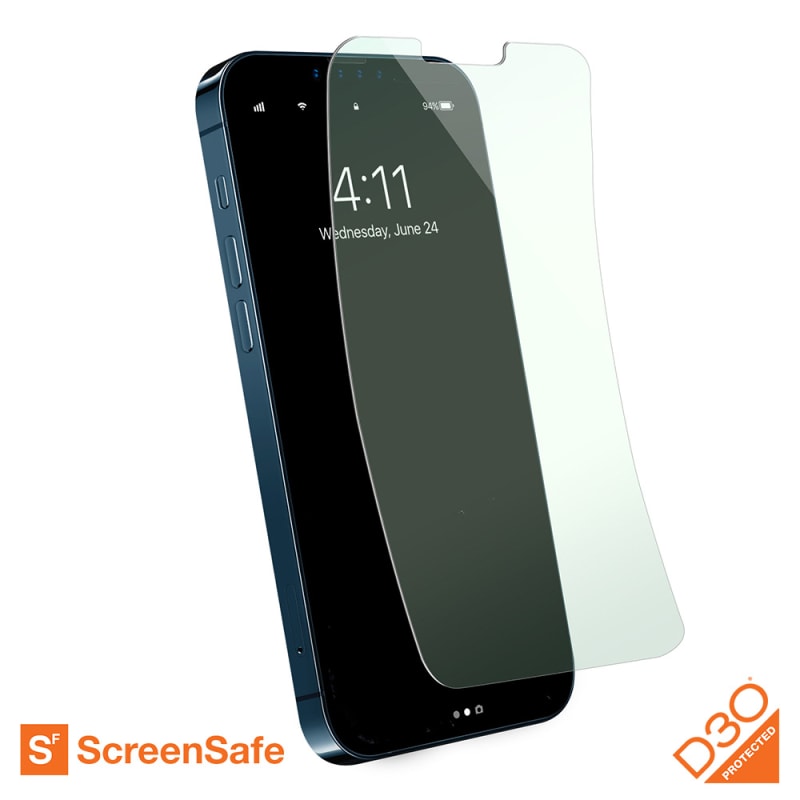 Buy EFM ScreenSafe Film Screen Armour with D3O For iPhone 13 Pro Max (6 ...
